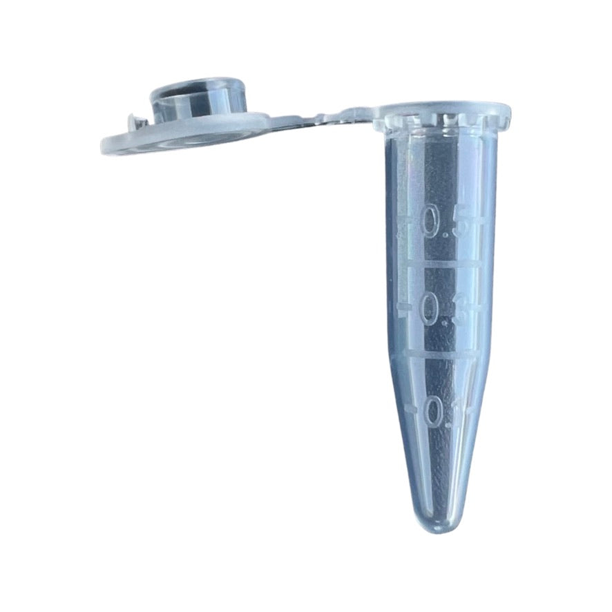 0.5ml Microcentrifuge Tube - Snap Top | MediSupplies – medisuppliess